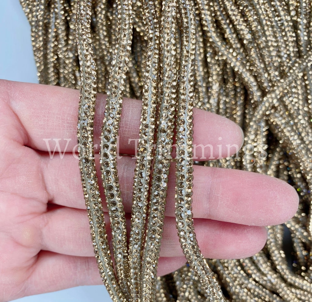 5mm Glitter Rope, Crystal cord Crystal Trimming Shoelaces DIY Price pe ...